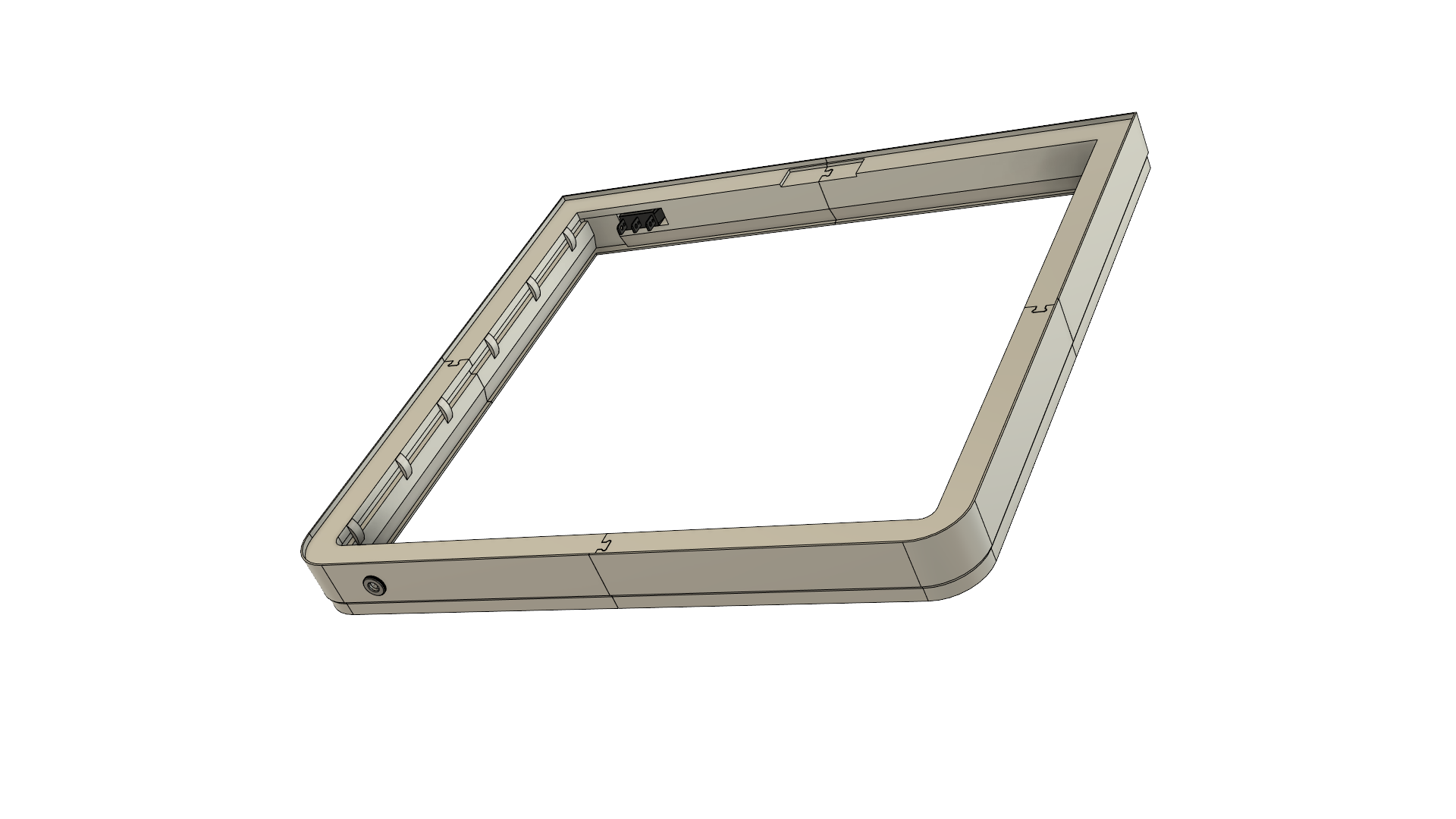 Bambu XC1 Top Glass Riser with power Jack and on off Switch by Mark ...