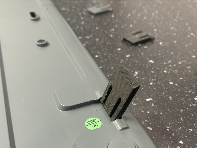 Logitech Keyboard - Leg by Coolshrimp | Download free STL model ...