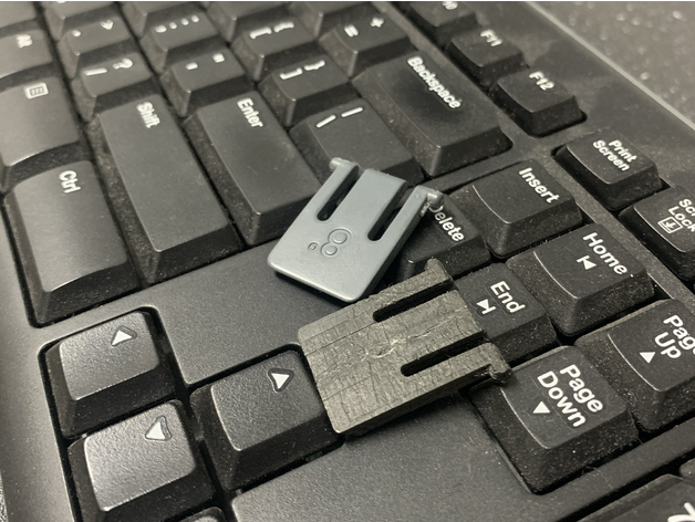 Logitech Keyboard - Leg by Coolshrimp | Download free STL model ...