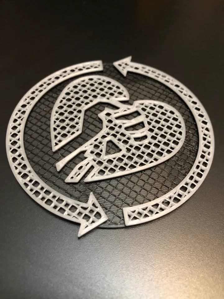 Rise against logo by Alfonz | Download free STL model | Printables.com