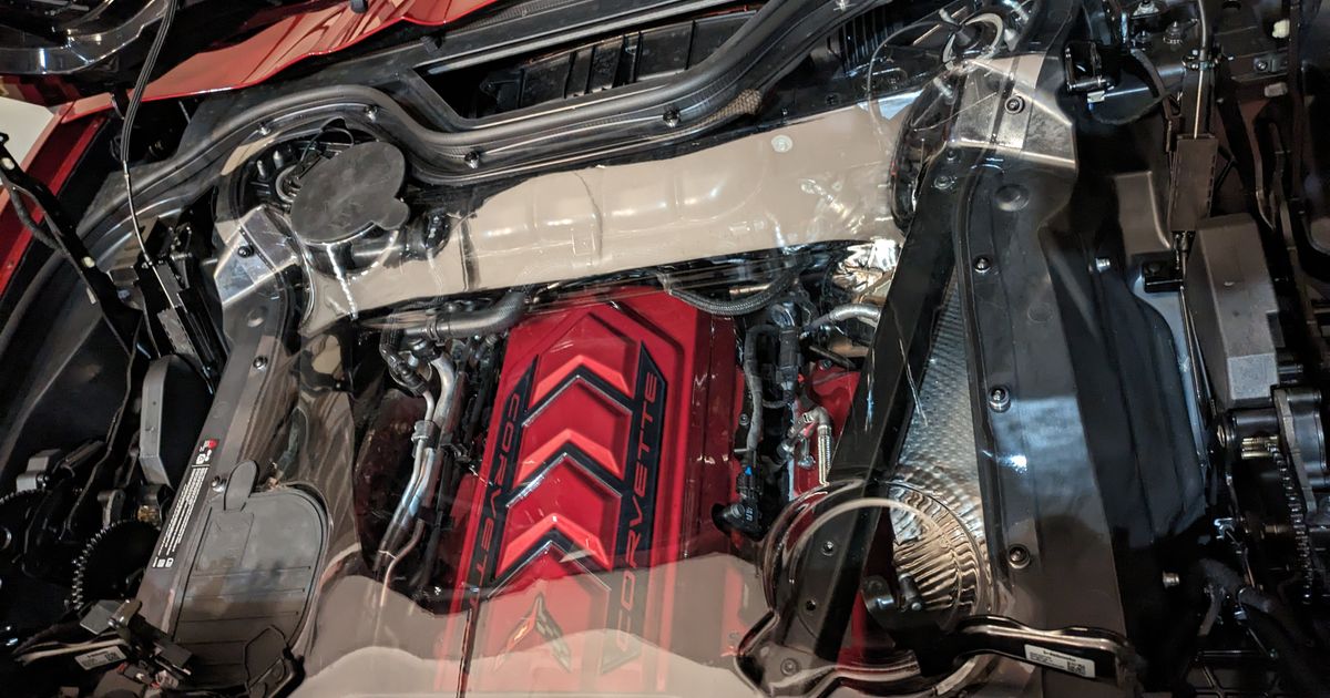 Guide Pin for C8 Corvette Convertible Clear Engine Bay Cover by djunod ...