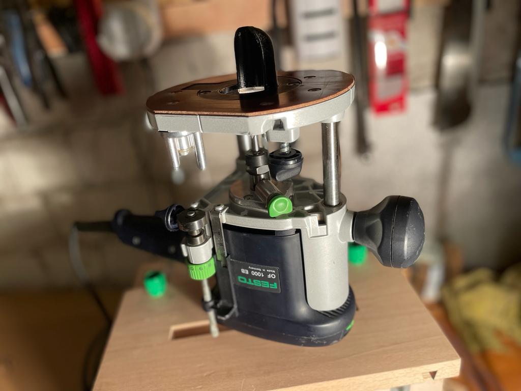 Dust extraction hood for Festool OF 1000/Spanfänger für Festool OF 1000 ...