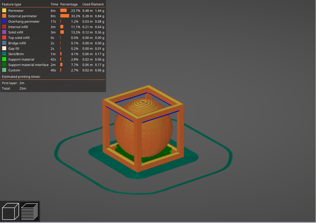 Cubed Sphere (print-in-place) by goth2k | Download free STL model | Printables.com