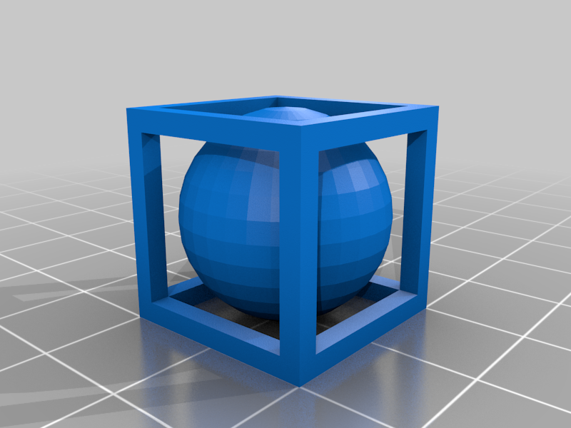Cubed Sphere (print-in-place) by goth2k | Download free STL model ...