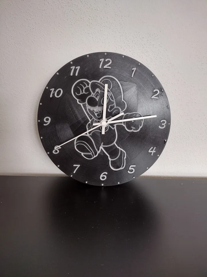 Super mario clock by Jan | Download free STL model | Printables.com
