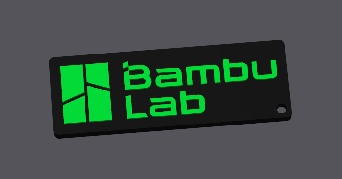 Bambu Lab keychain por BORO | Descargar modelo STL gratuito ...