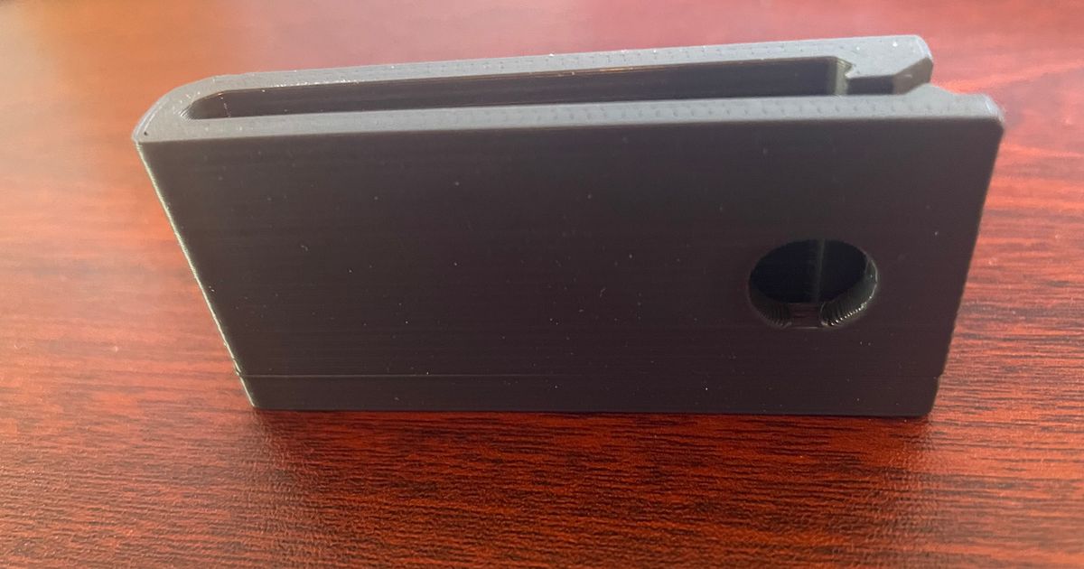 Belt Clip with hole by Seanhs | Download free STL model | Printables.com