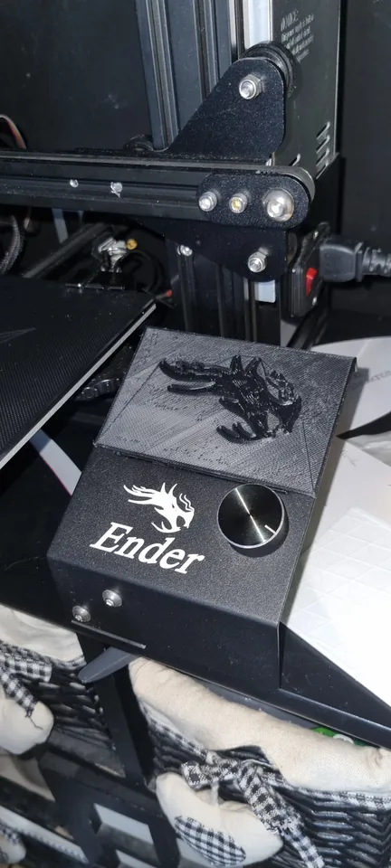 Ender 3 screen cover by ジェー ドットJae | Download free STL model ...