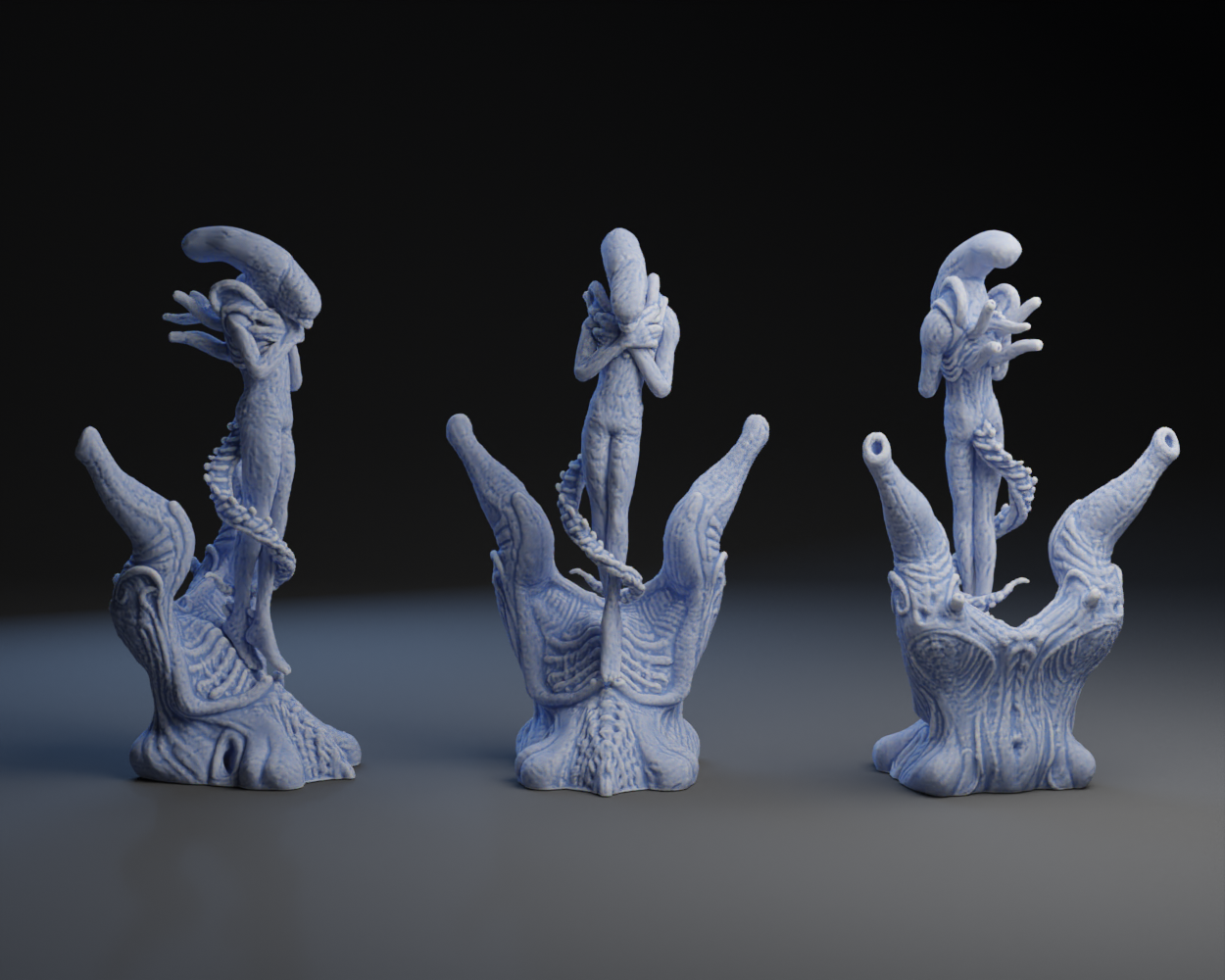 Cerimonial Alien Temple by Peter Farell | Download free STL model ...