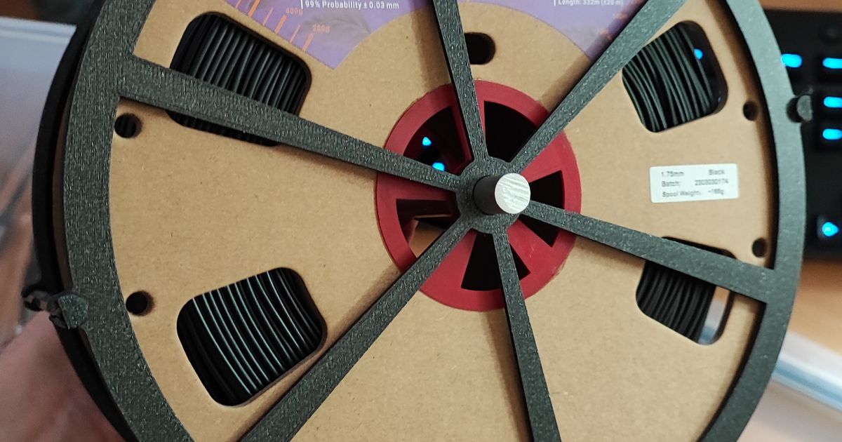 Minimalist Spool Buffer for Cardboard Spools by Philipp | Download free ...