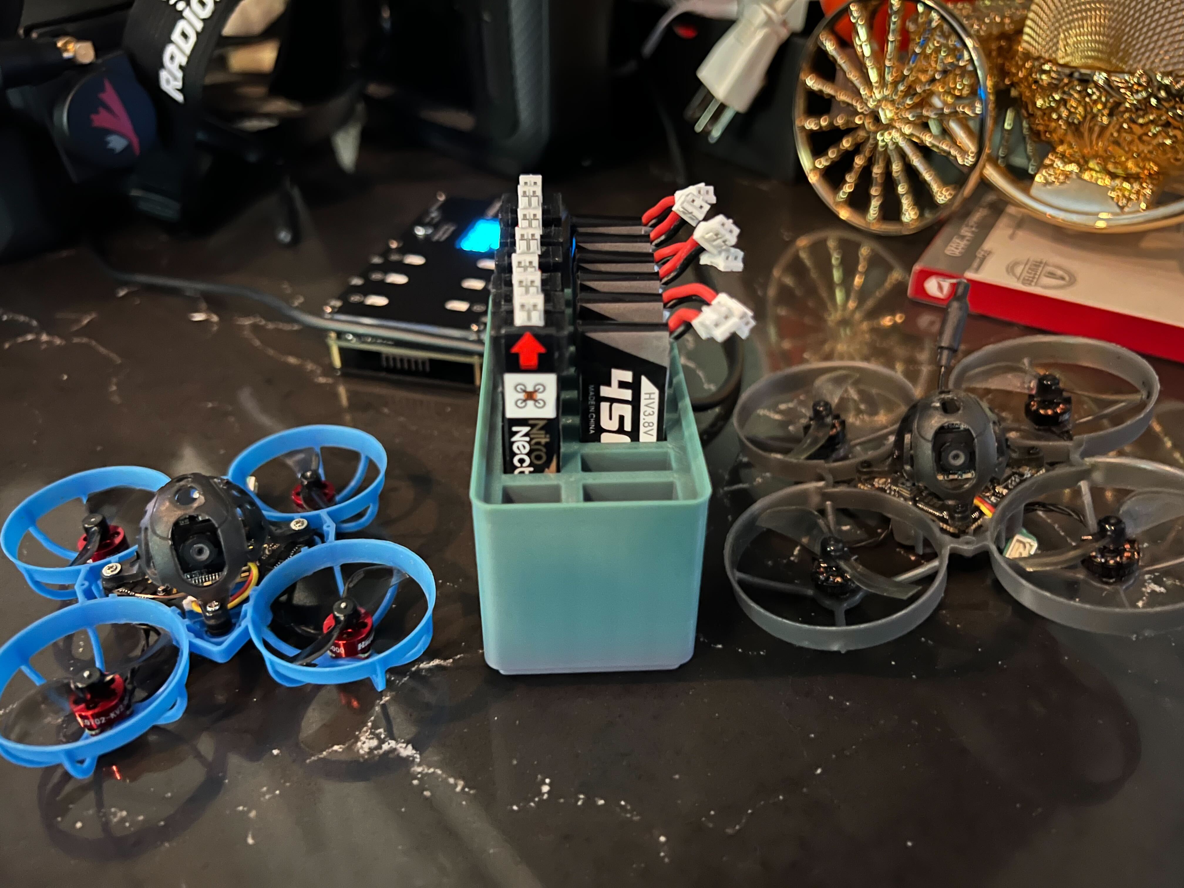 1S TinyWhoop Gridfinity Battery Organizer 2x1 by gisenberg | Download ...