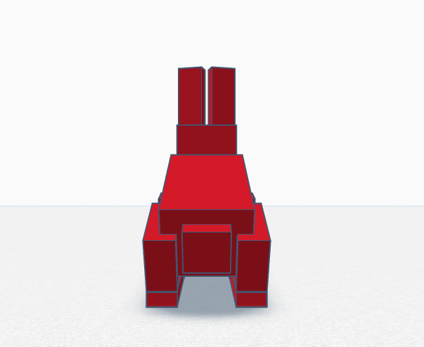 Minecraft rabbit by Burgir | Download free STL model | Printables.com