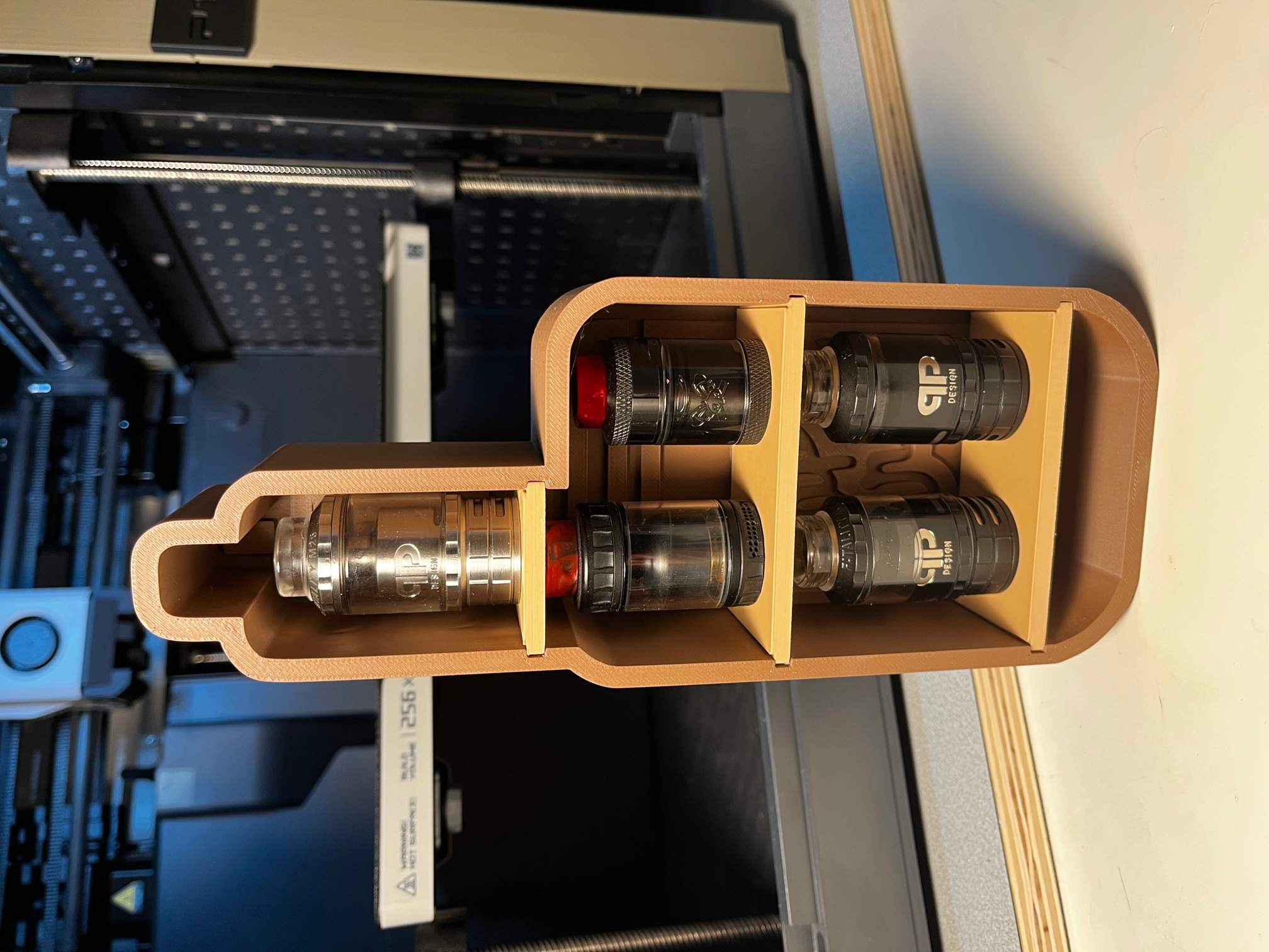 Vape atomizer shelf / stand by Dedan | Download free STL model ...