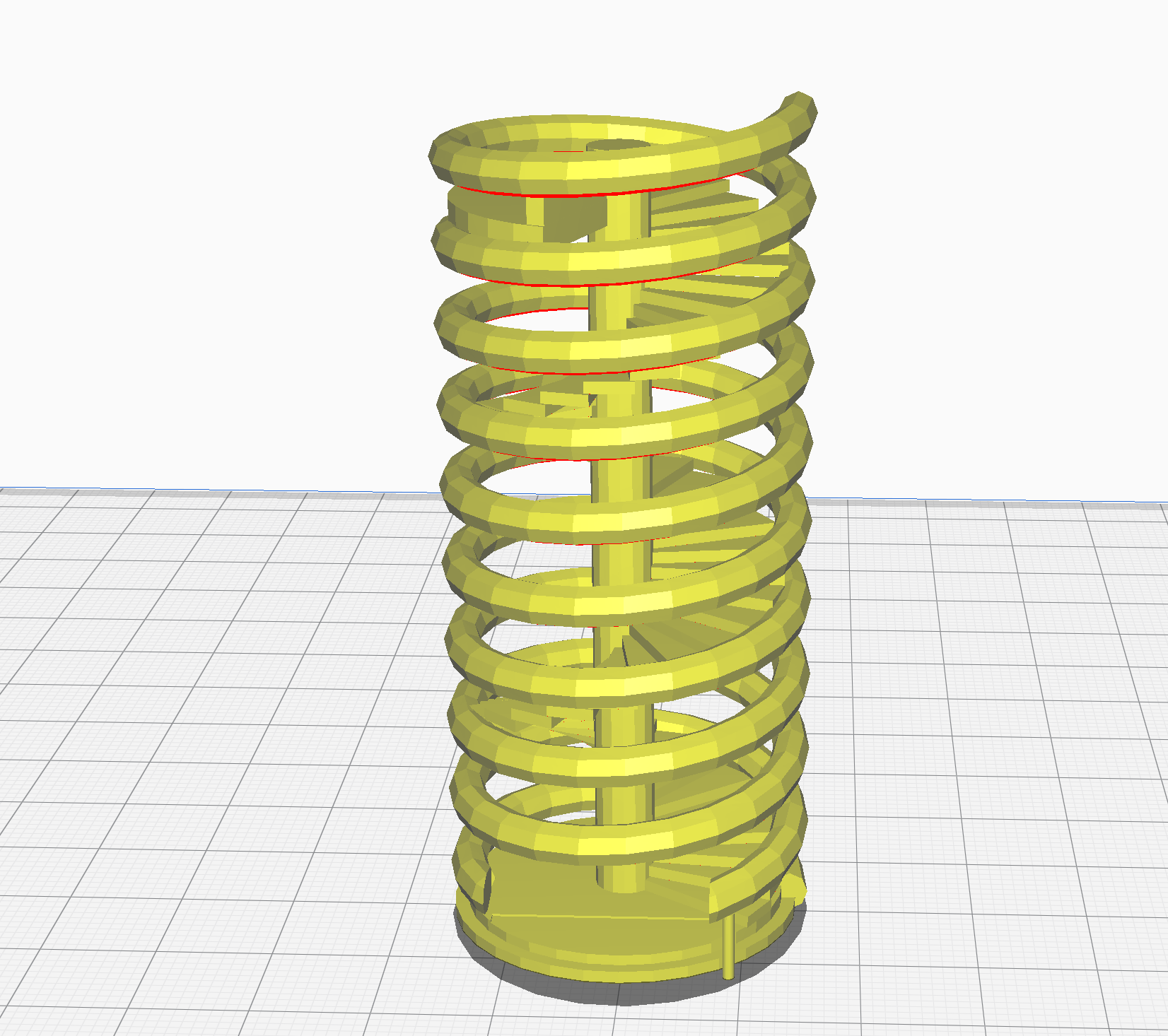 spring dice tower by Noxx | Download free STL model | Printables.com