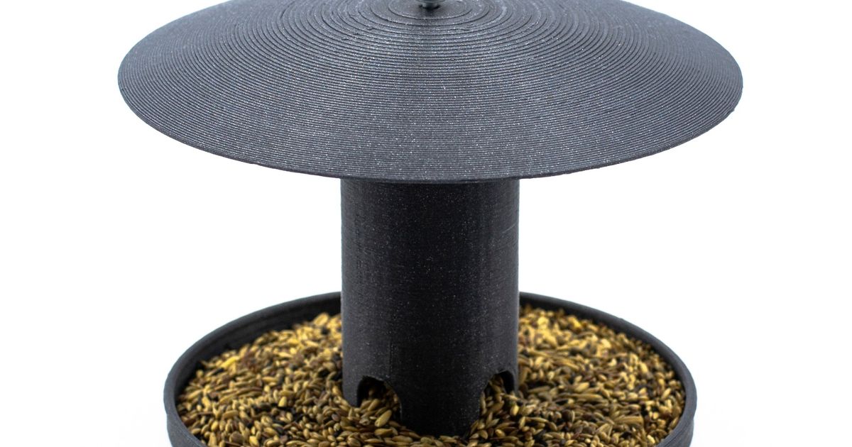 Bird feeder by 3DCriCos | Download free STL model | Printables.com