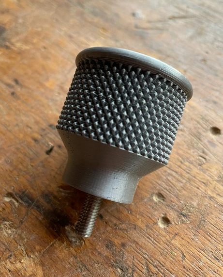 Knurled Knob / Rändelgriff by genja | Download free STL model ...