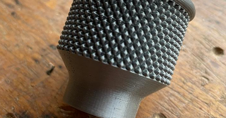 Knurled Knob / Rändelgriff by genja | Download free STL model ...