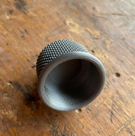 Knurled Knob / Rändelgriff by genja | Download free STL model ...