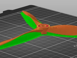 Custom Plane Propeller(x3) V1 by toosafelol | Download free STL model ...