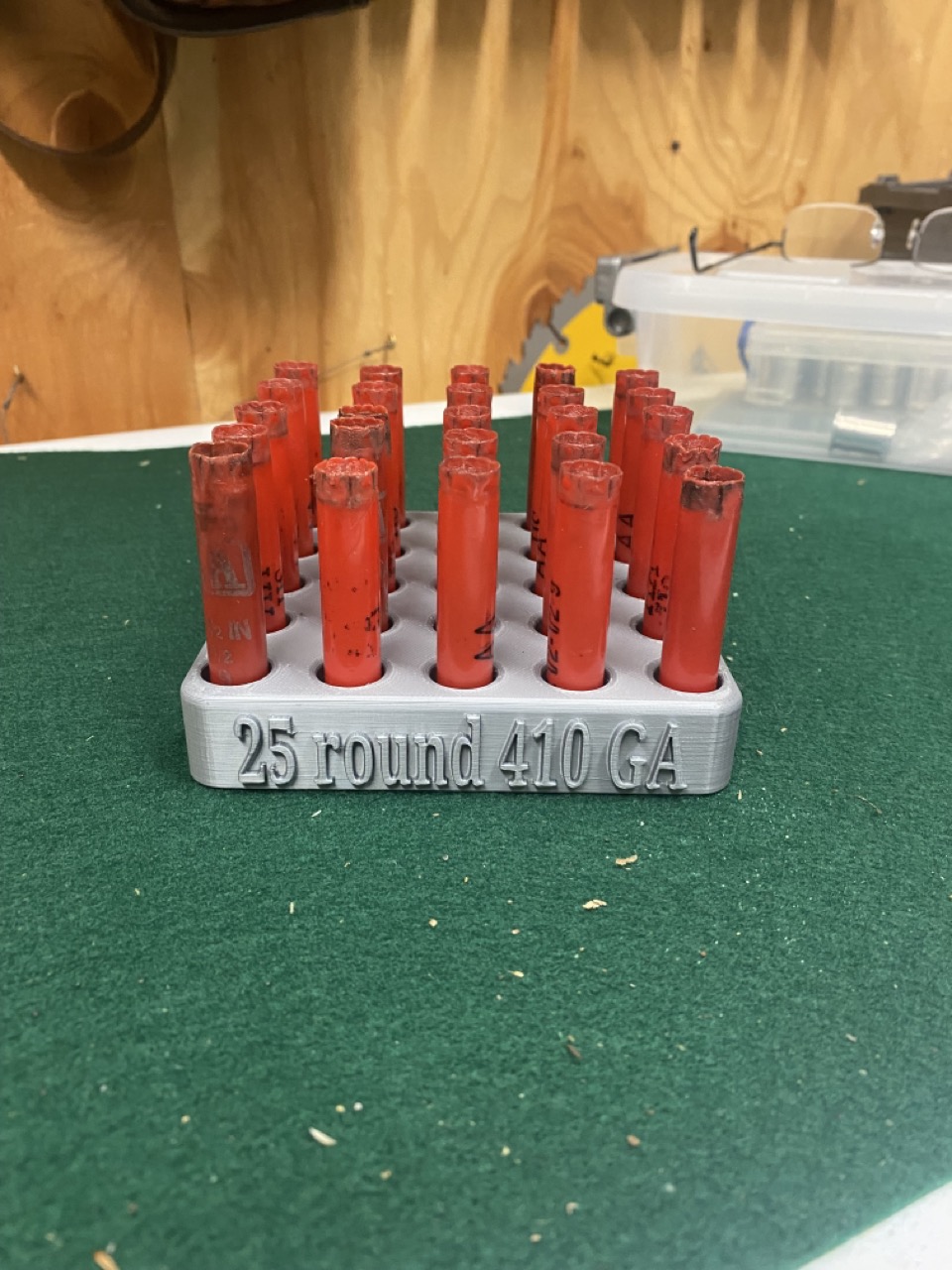 25 round 410 shotgun shell holder by seibel4brian | Download free STL ...
