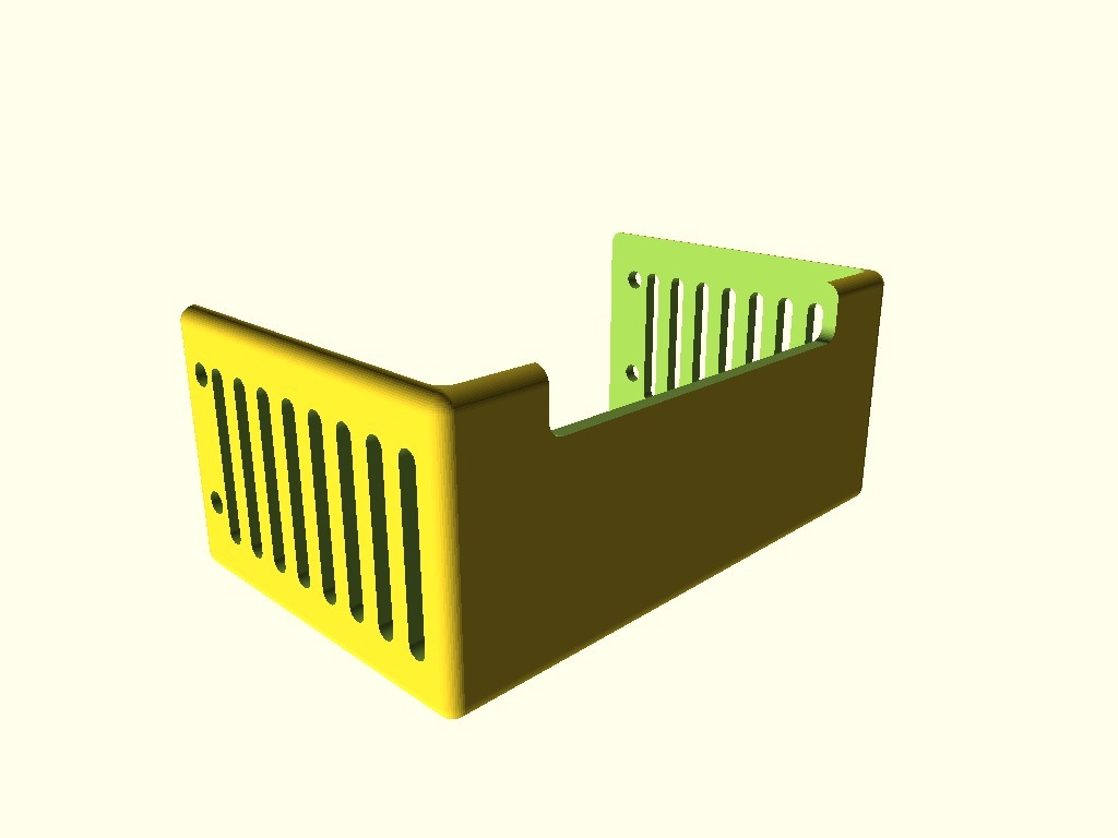 Customizable PSU cover by plbarrio | Download free STL model ...