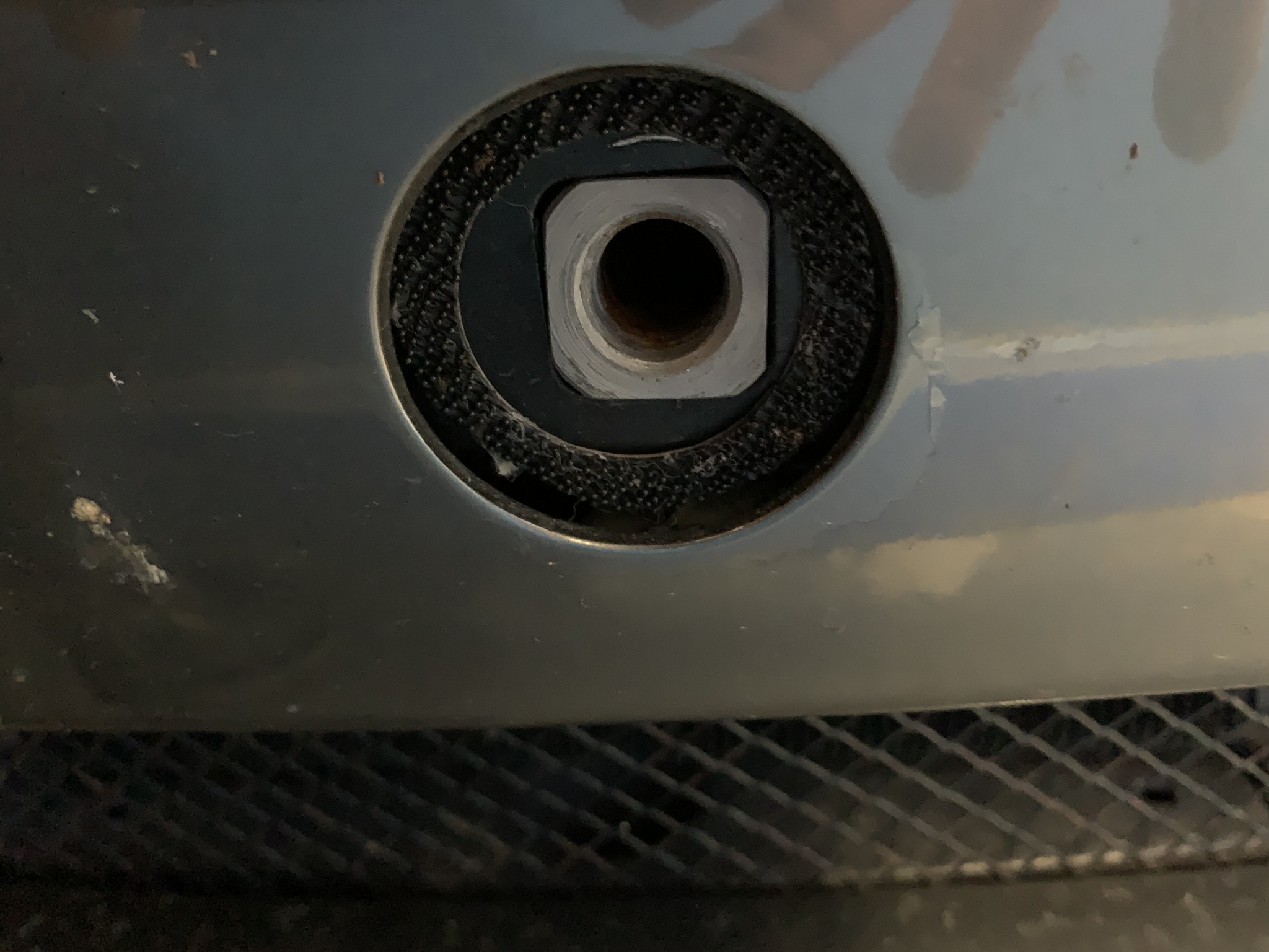 Parametric Circular Tow Hook Cover by Teraflop | Download free STL ...