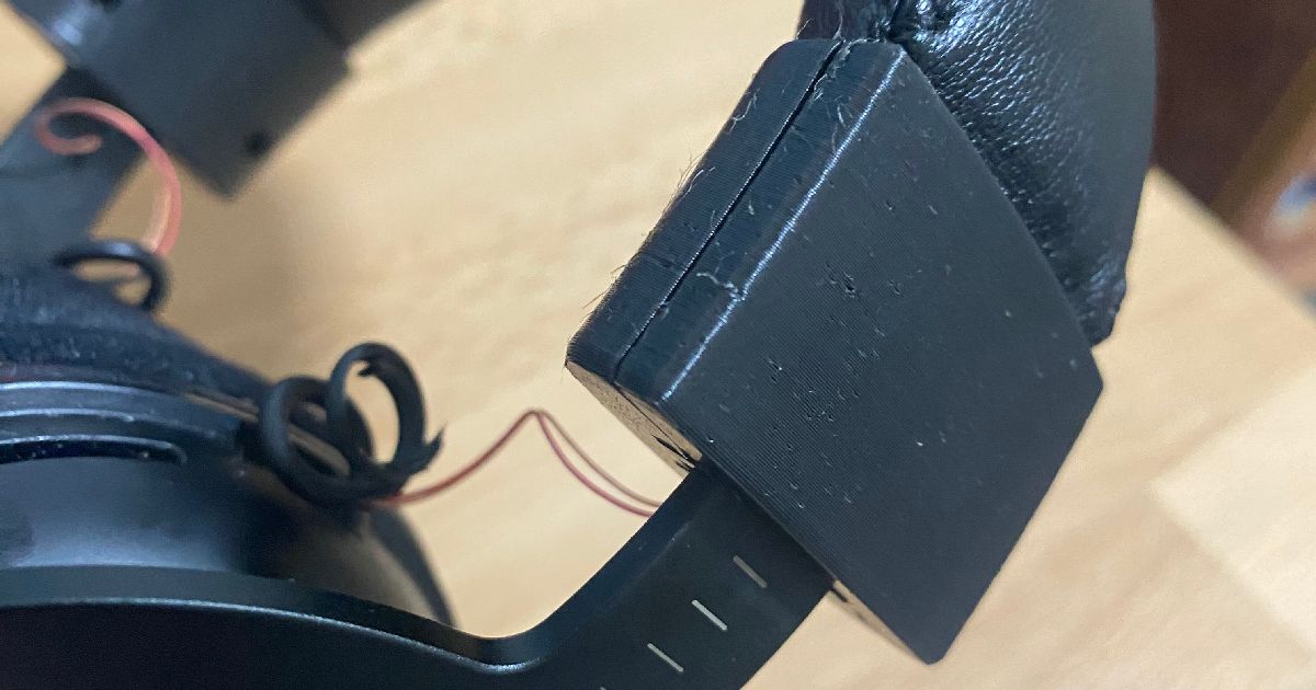 LogiTech g pro x Headset replacement caps by Yosef Awad | Download free ...