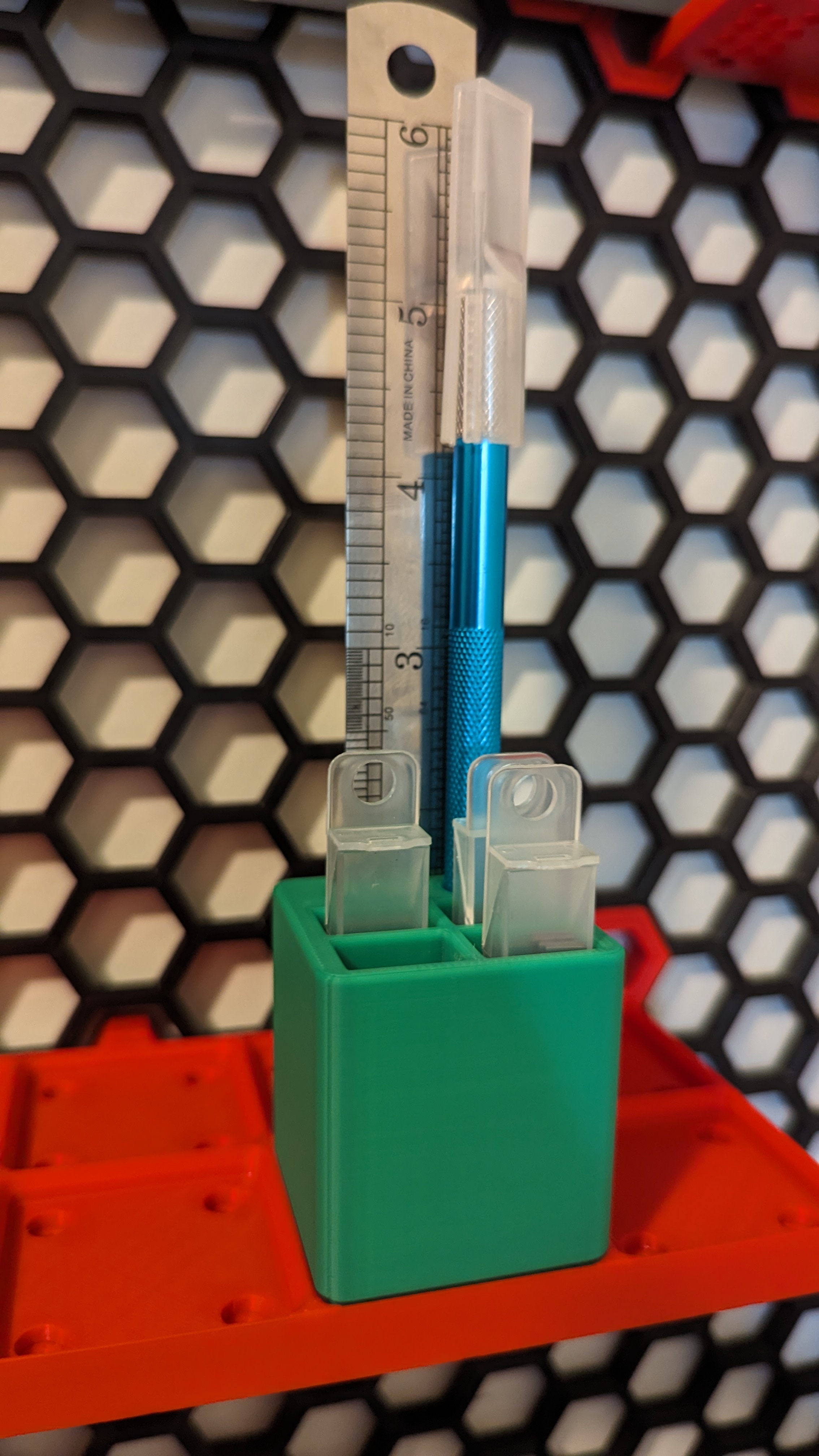 Gridfinity exacto knife holder by nischal | Download free STL model ...