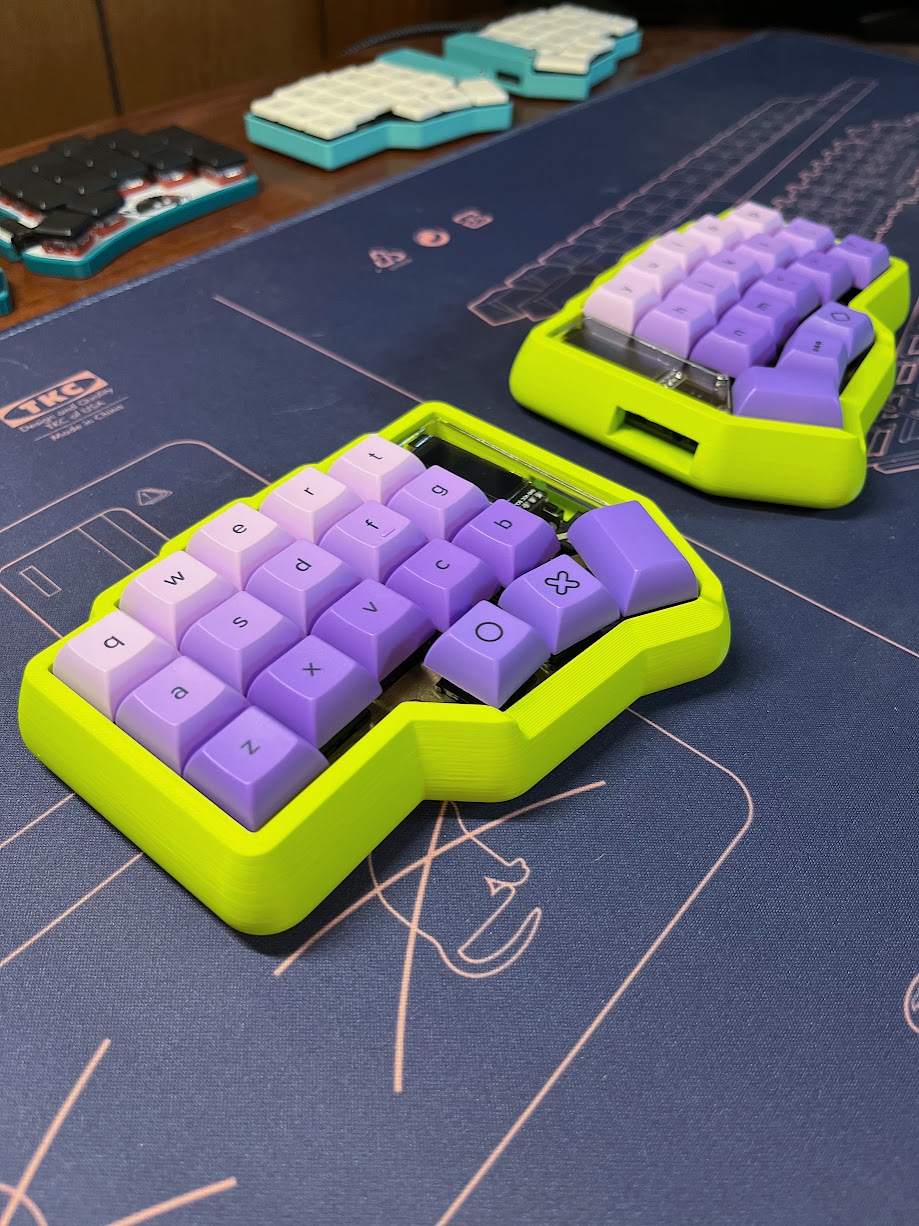 Corne Keyboard (CRKBD) High Profile Case (5 and 6 Column) by kooziecup ...