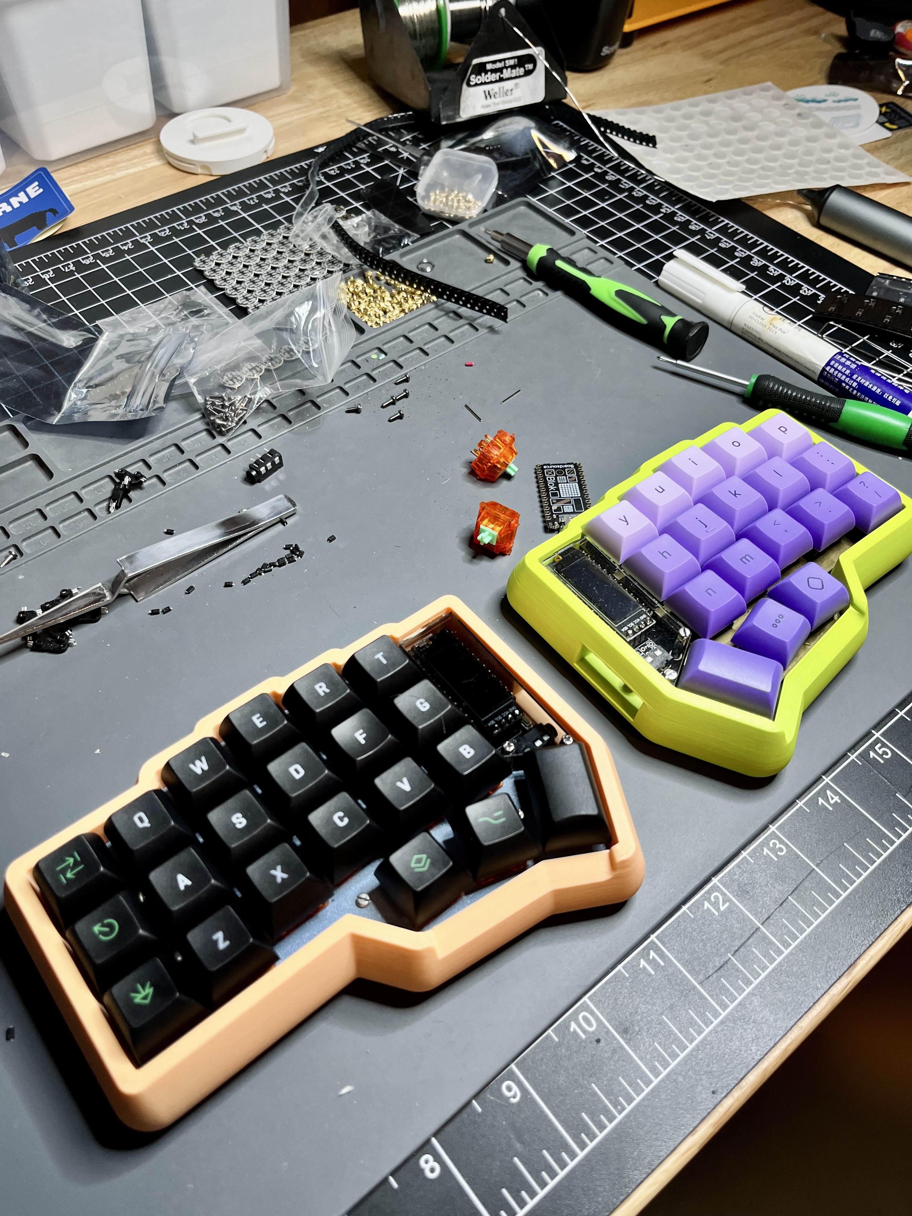 Corne Keyboard (CRKBD) High Profile Case (5 and 6 Column) by kooziecup ...