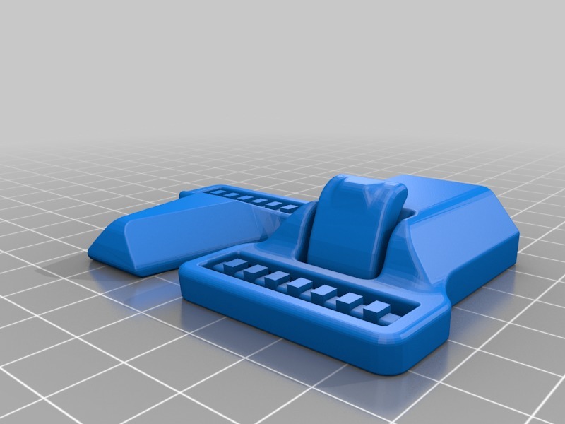 Buckle for 30mm webbing /strap by Hybridkunst | Download free STL model ...