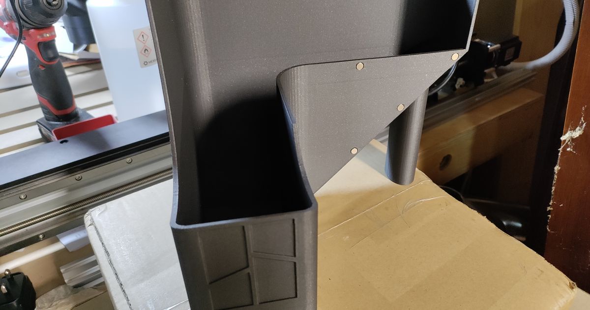 Bambu Poop Chute - Magnet Remix da ascii | Scarica il modello STL ...