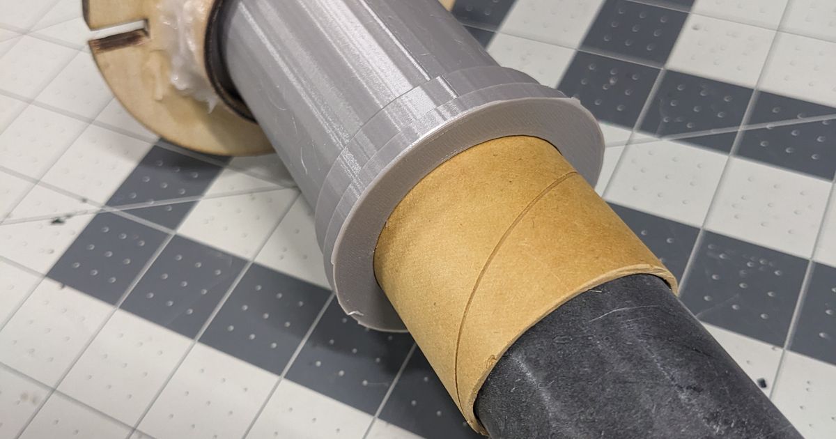 Rocket Motor Adapter 54mm to 38mm by Inverted Pursuits Lab | Download ...