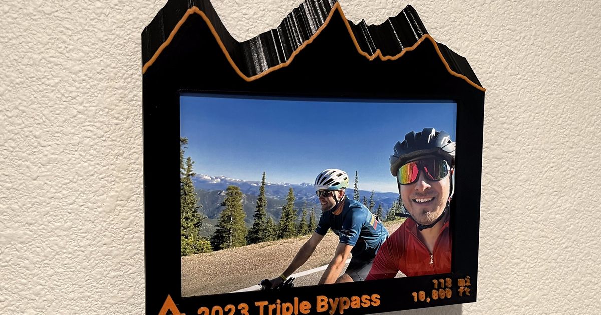 Triple Bypass Photo Frame by mkasberg | Download free STL model ...