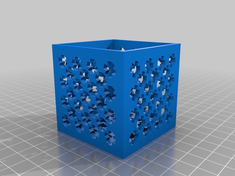 Simple box with pattern by Wolfgang Sagichnet | Download free STL model ...