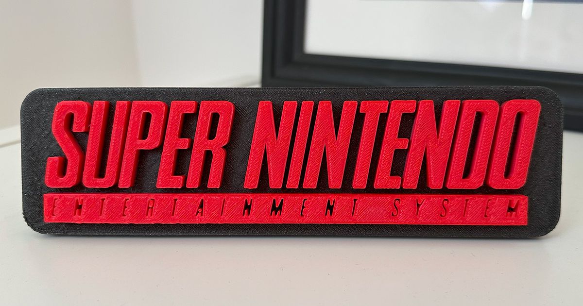 SNES Display by nolibert | Download free STL model | Printables.com