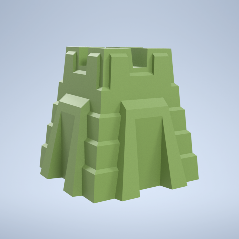 Sand Temple cast by ExtRuben | Download free STL model | Printables.com