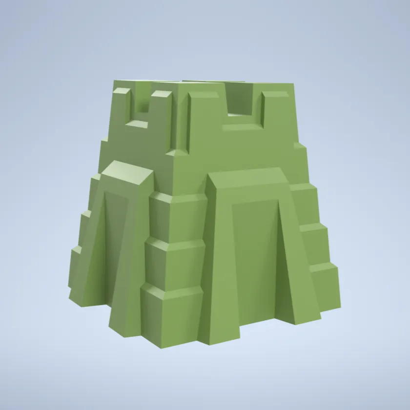 Sand Temple cast by ExtRuben | Download free STL model | Printables.com