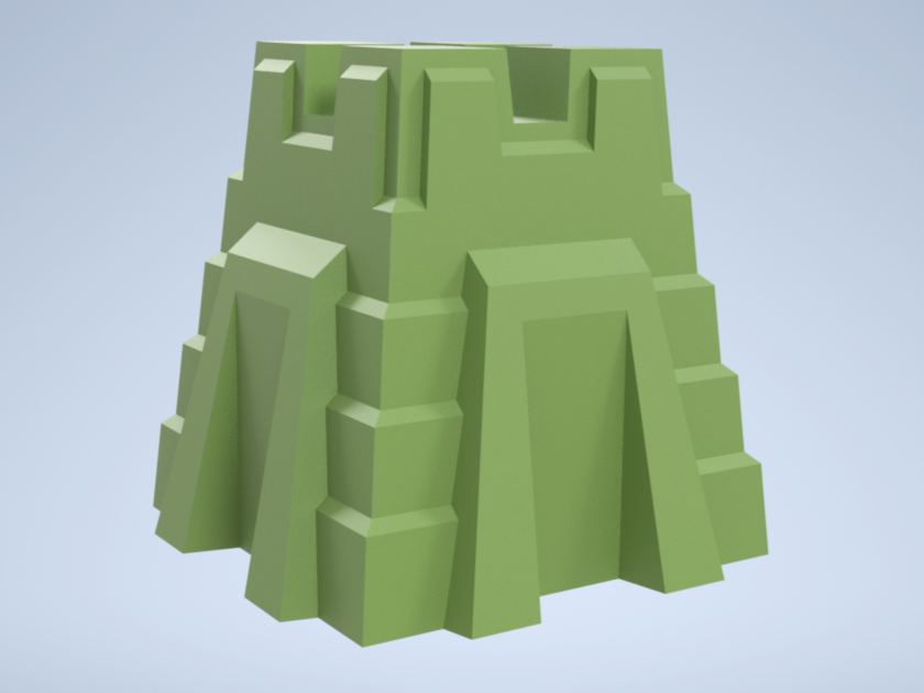 Sand Temple cast by ExtRuben | Download free STL model | Printables.com