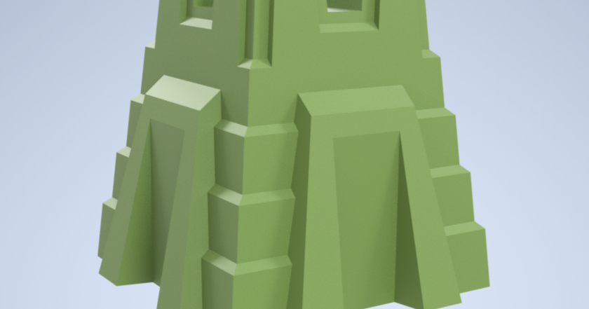 Sand Temple cast by ExtRuben | Download free STL model | Printables.com