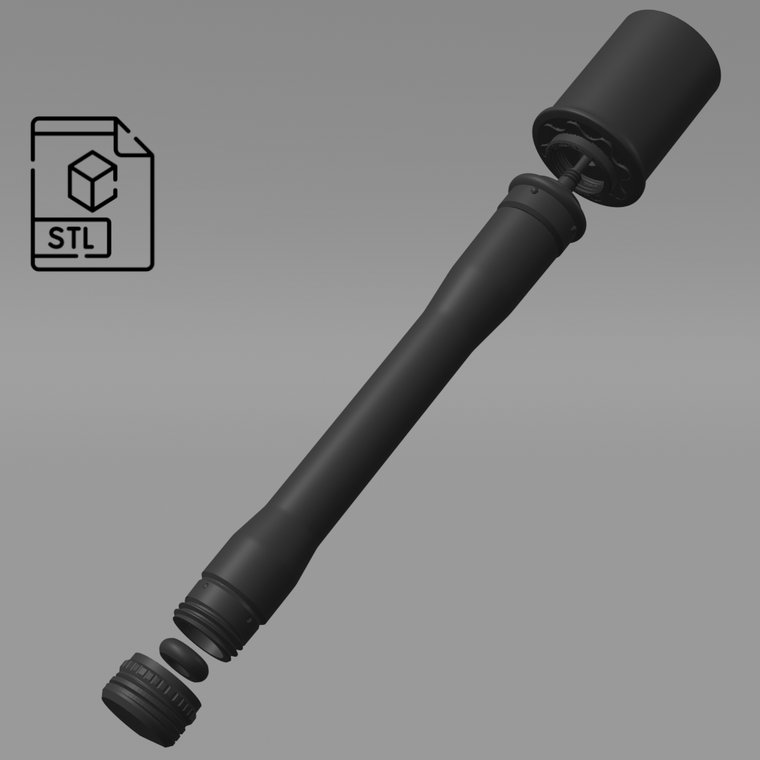 Historically Accurate M24 Stielhandgranate by Janovich | Download free ...