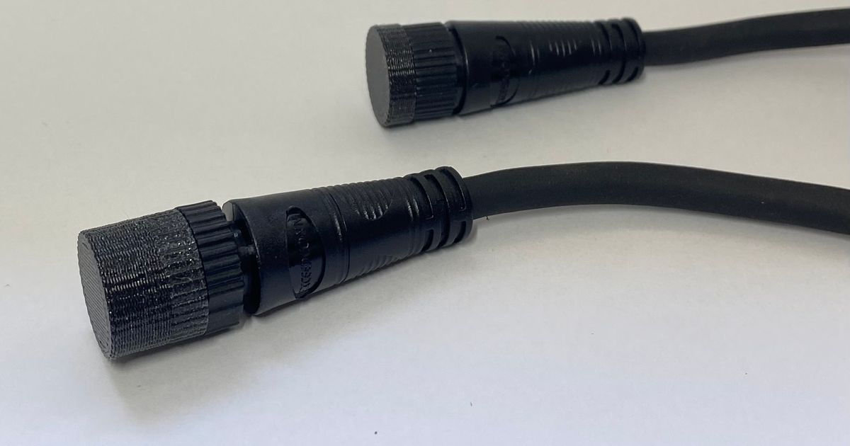 Philips Hue outdoor cable caps by Peetah | Download free STL model ...