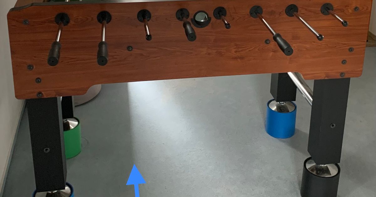 Kicker table legs extensions by Thorb | Download free STL model | Printables.com