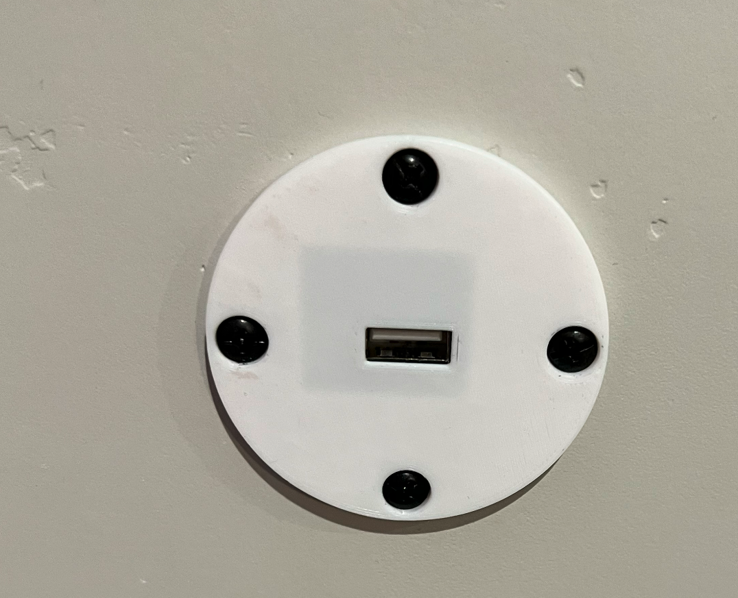 Flair Puck wall mount hardwire by slenderchickens | Download free STL ...