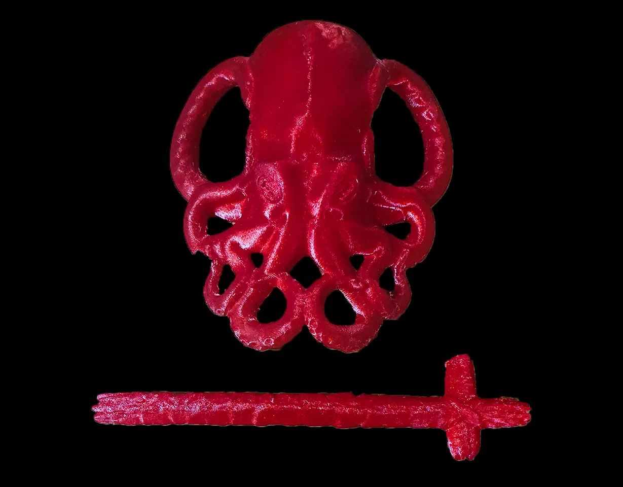 Octopus Hair Pin by Yburan | Download free STL model | Printables.com