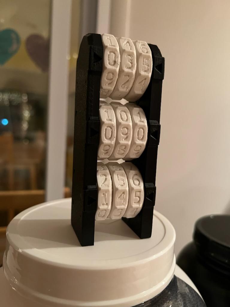 Triple 3 digit counter by Benjamin Marquis | Download free STL model ...