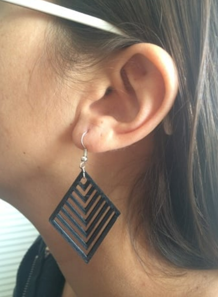 3D printed Earring by saracha42 | Download free STL model | Printables.com
