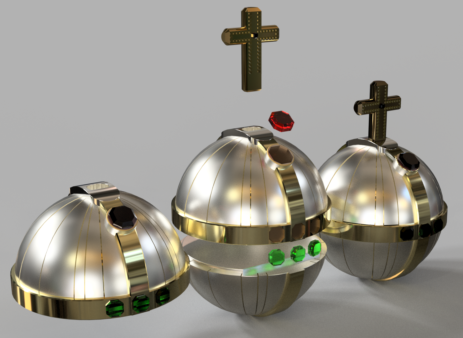 Star Wars The Holy Hand Detonator of Alderaan for 1:12, 1:6 and 1:1 ...
