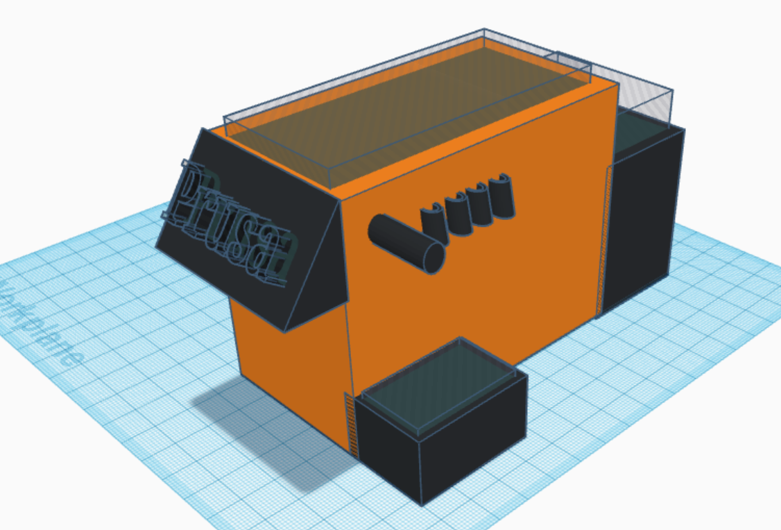 Prusa tool box and trash by Wonder3d | Download free STL model ...