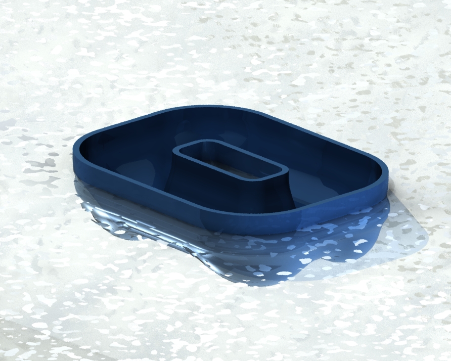 Cheerful rectangular sand mold by dmc | Download free STL model ...
